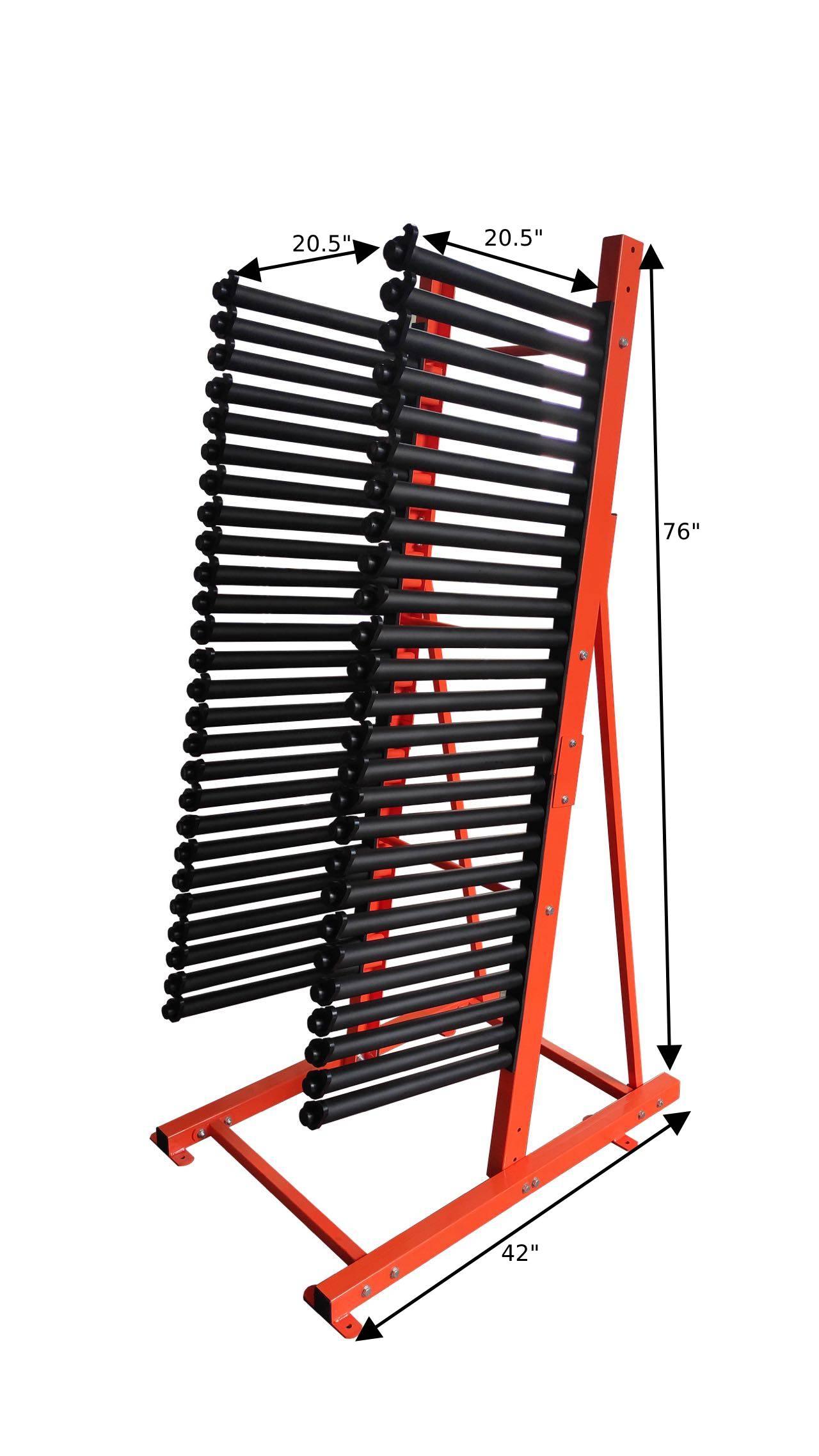 Windshield Metal Rack Stand-Alone, 25-Slot, WR-25