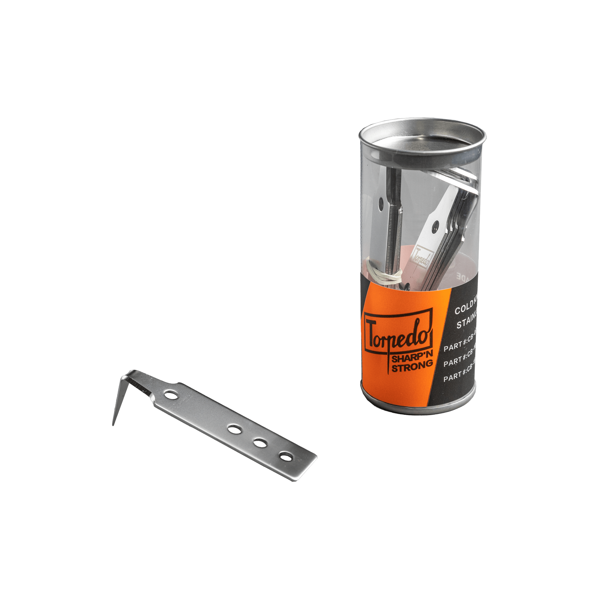 Torpedo™ 3/4” Cold Knife Blade, Stainless Steel, 10PCS/pack, CB-075