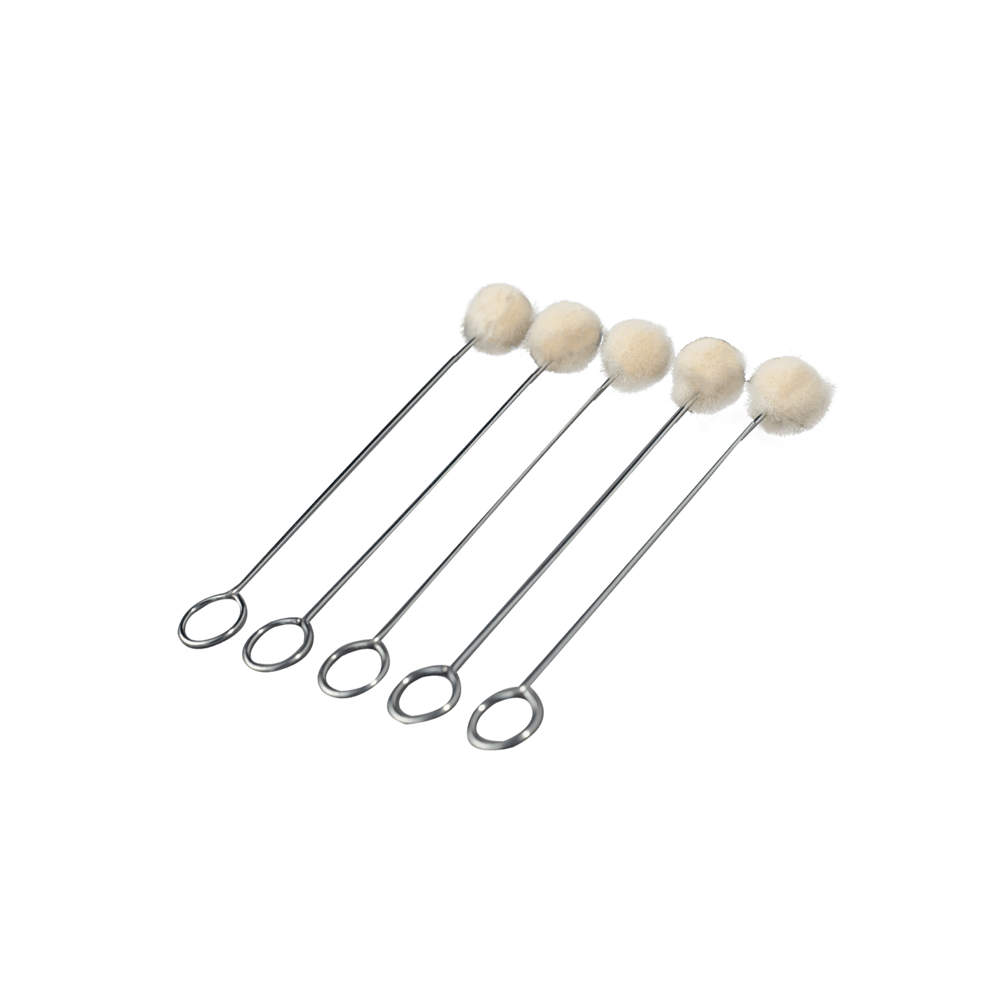 Wool Daubers/Swab/Primer Applicator, 100PCS/Pack, 6" Long, 20mm Diamet